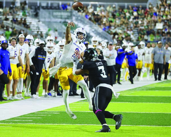 Cordeiro, Robinson leads SJSU to 35-0 rout of UH | News, Sports, Jobs ...